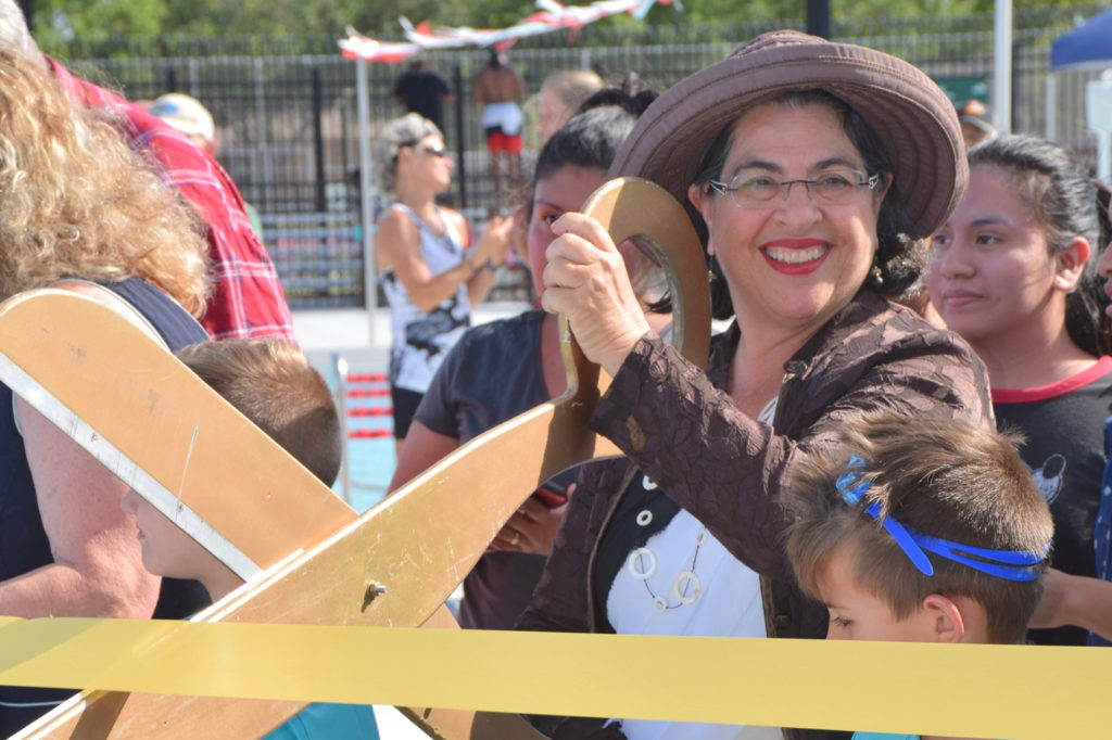 South Dade Park Aquatic Center-Helen Sands Pool Ribbon Cutting Ceremony